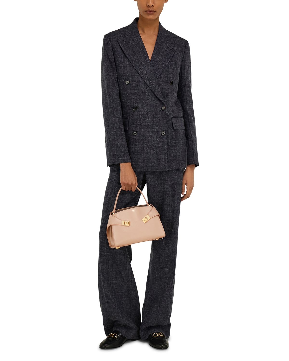 SALVATORE FERRAGAMO Ferragamo Hug Soft Leather Shoulder Bag